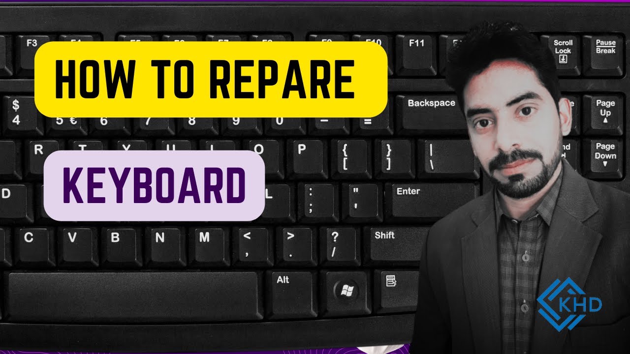 how to repair a keyboard with some keys are not properly working | # ...