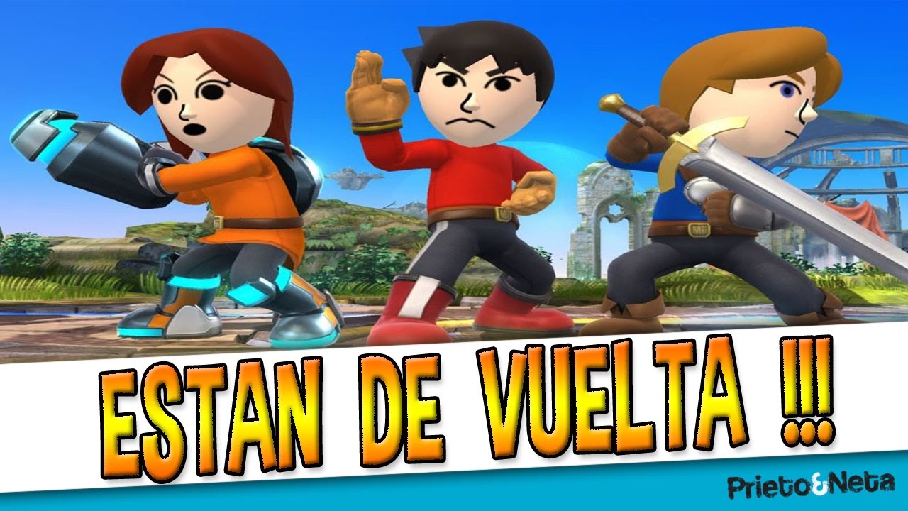 Nintendo Switch: Los Miis estarán de vuelta PERO ....(DETALLES) - YouTube