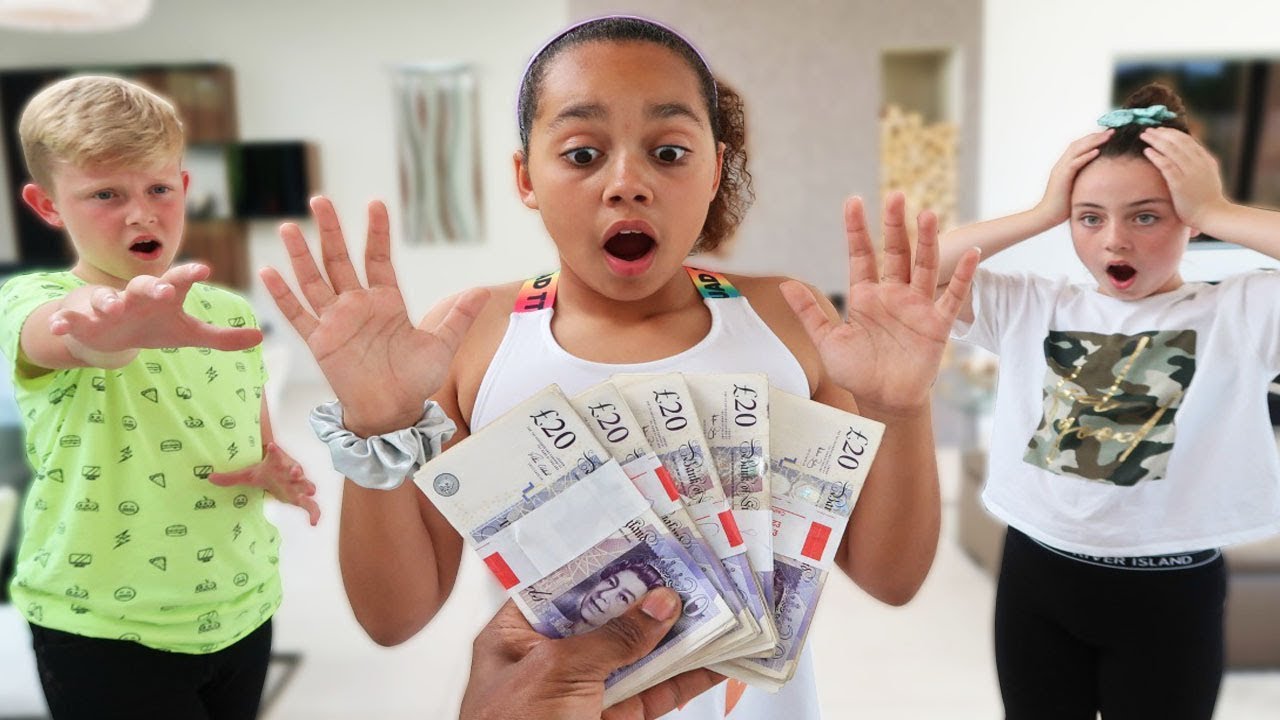 GIVING TIANA $10,000 PRANK!! - YouTube