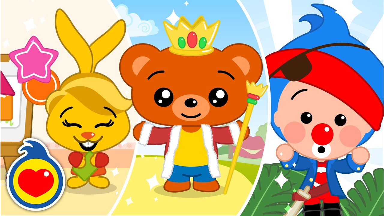 🐥Plim Plim ♫ Full Episodes 🔳 Magical Figures ♫ Learning Cartoons ...