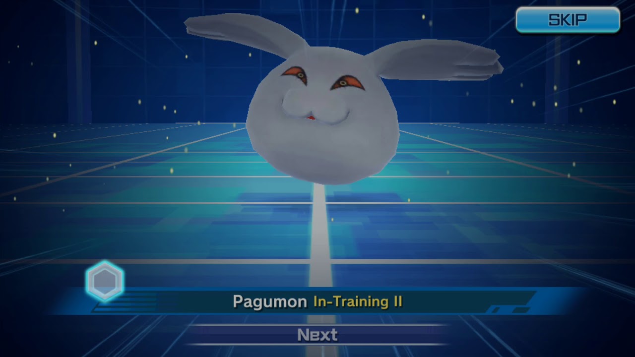 [Digimon ReArise] Training: Digivolution - Kuramon to Pagumon (Calm ...