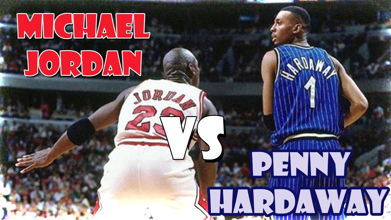 Michael Jordan vs Penny Hardaway 1 on 1 - YouTube