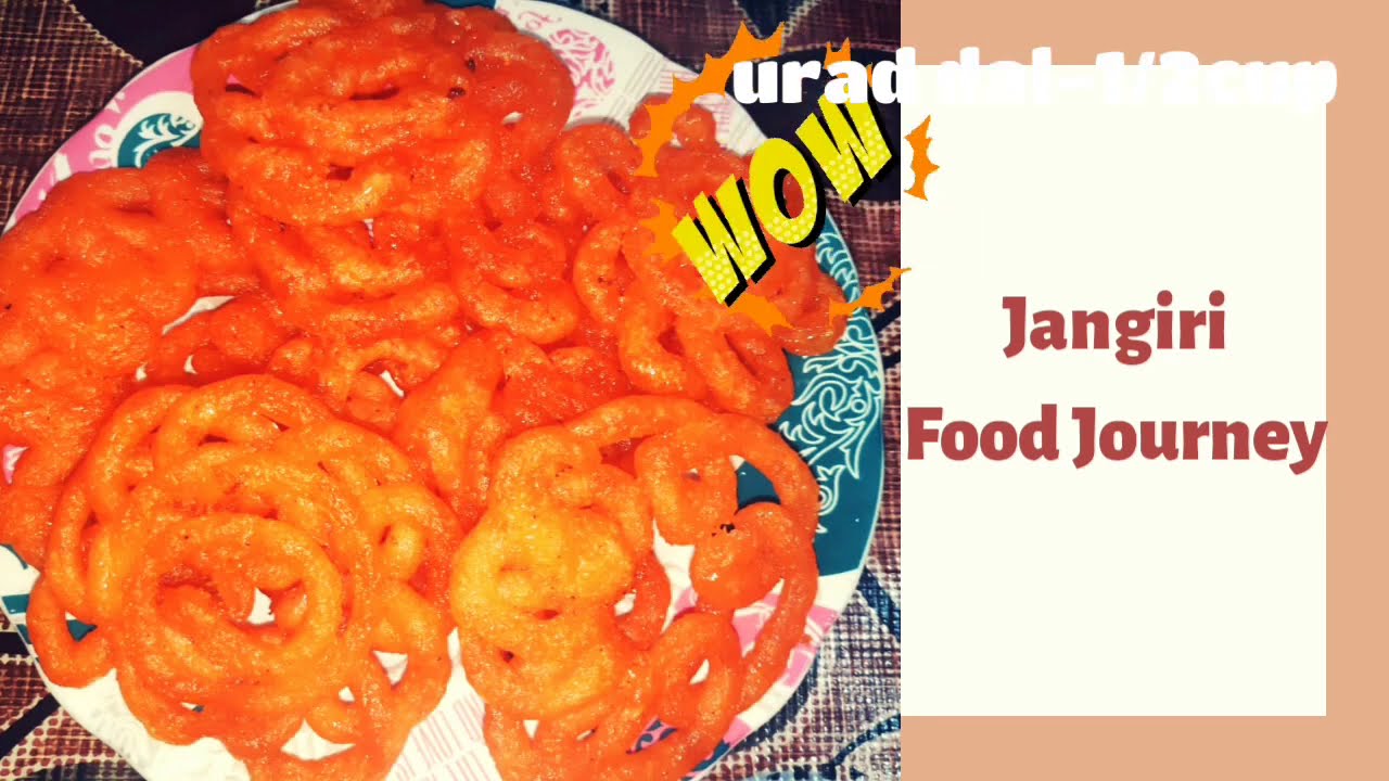 Jangiri sweet Recipe | Food Journey | Gokulastami special - YouTube