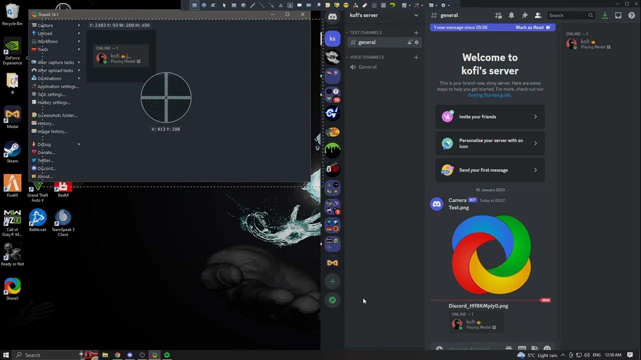 ShareX - Automatic Discord Upload - YouTube