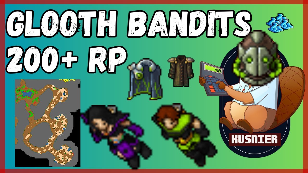Glooth Bandits | 200+ Paladin | Tibia - YouTube