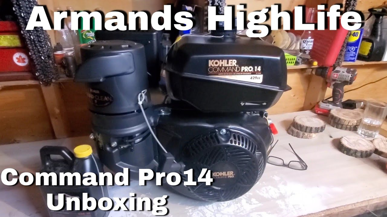 New Kohler Command Pro 14 Unboxing - YouTube