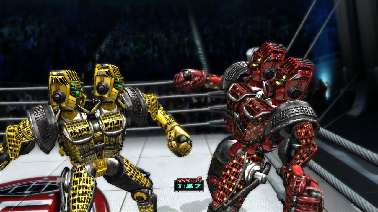 REAL STEEL THE VIDEO GAME - TWIN CITIES vs TWIN CITIES - YouTube
