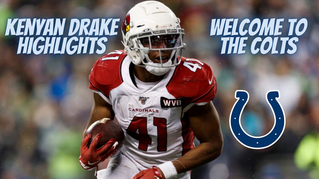 Kenyan Drake Highlights! Welcome to the Indianapolis Colts!!! - YouTube