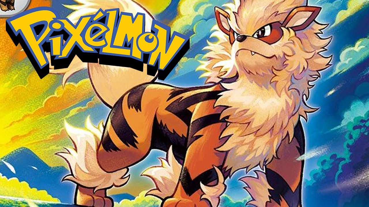 Arcanine - [pixelmon] - YouTube