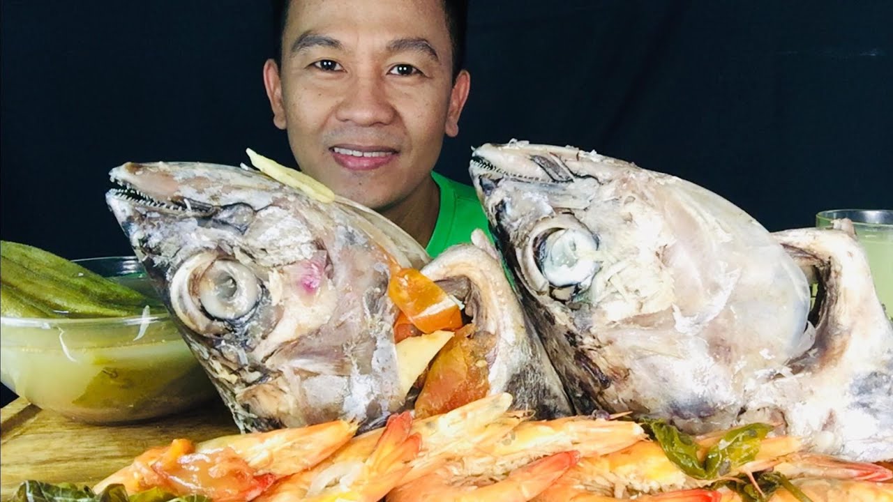 SINIGANG NA ULO NG ISDA YELLOW FIN TUNA@GENHENkapares FILIPINO FOOD ...