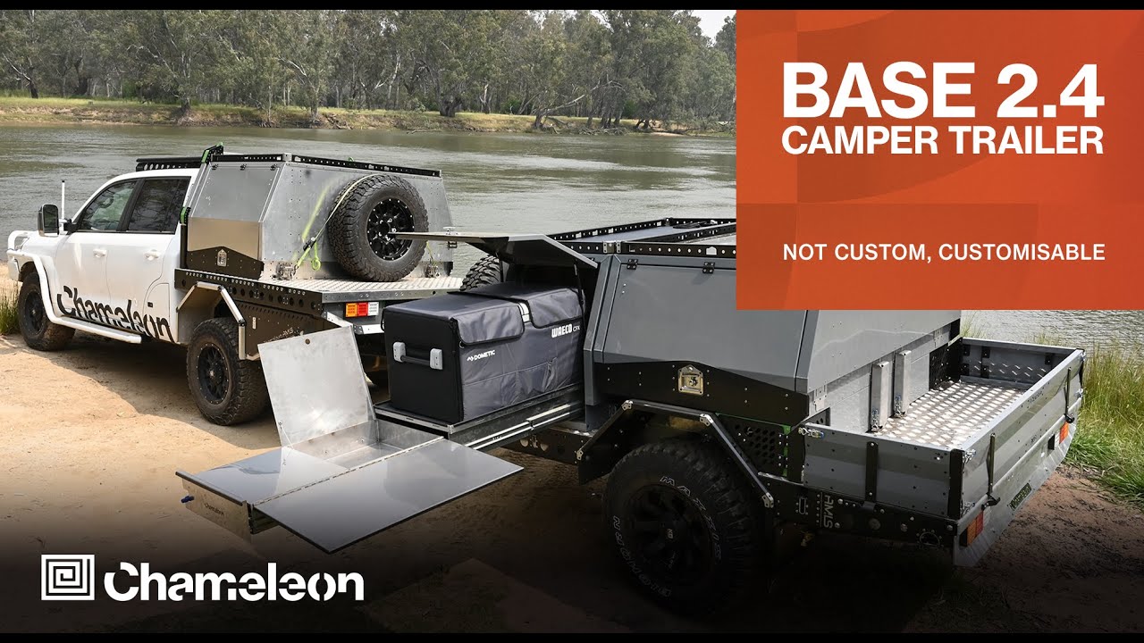 Chameleon AMLS BASE 2.4 Trailer - Camper Configuration - 360 Product Video - YouTube