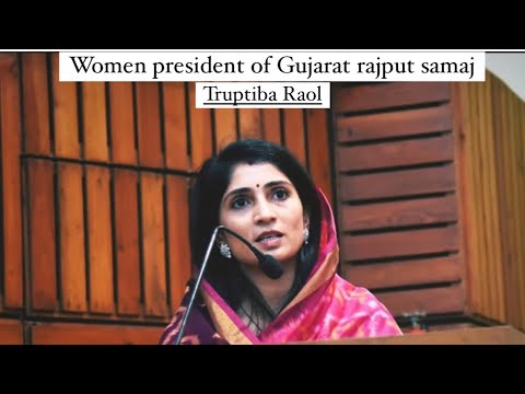 Truptiba raol speech against rupala || women president of gujarat ...