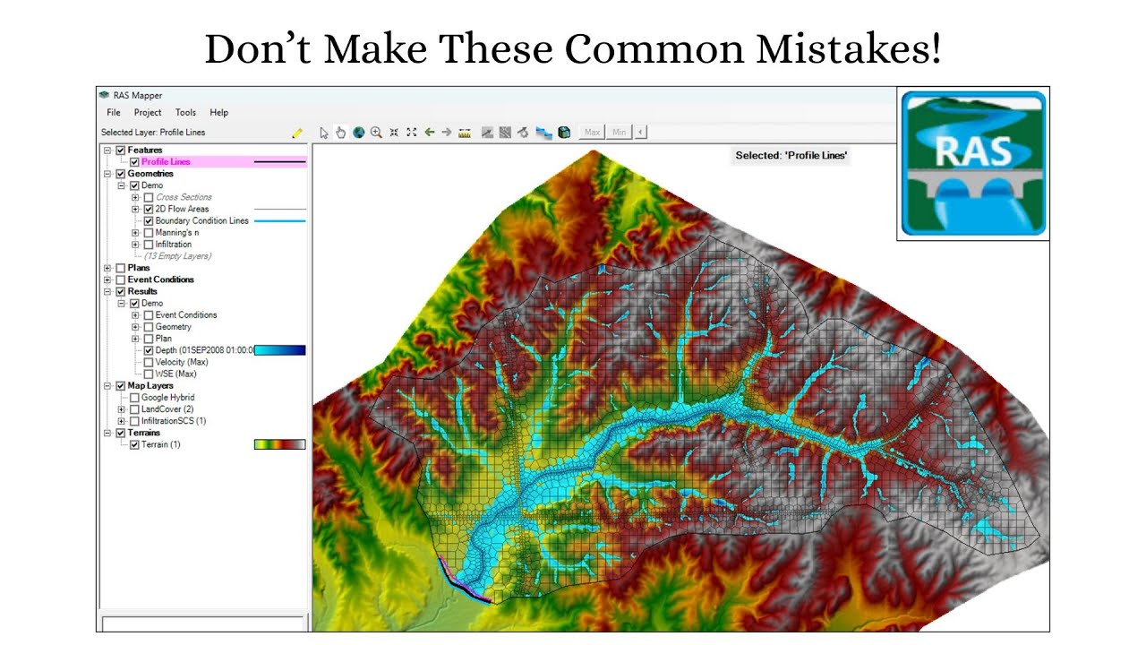 Unlocking HEC RAS 2D Rain On Mesh: 5 Essential Tips! - YouTube