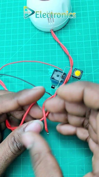 Timer delay switch using BC547 || #shorts - YouTube