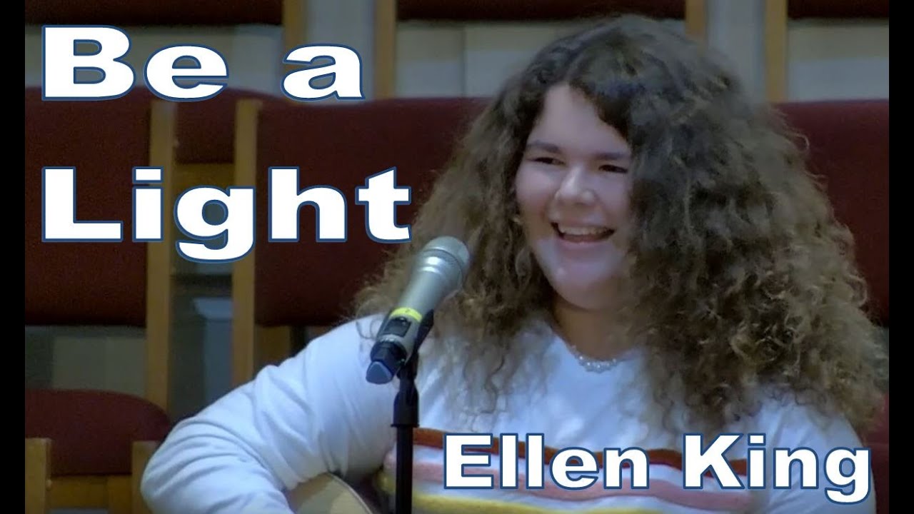 Ellen King covers Be a Light - YouTube