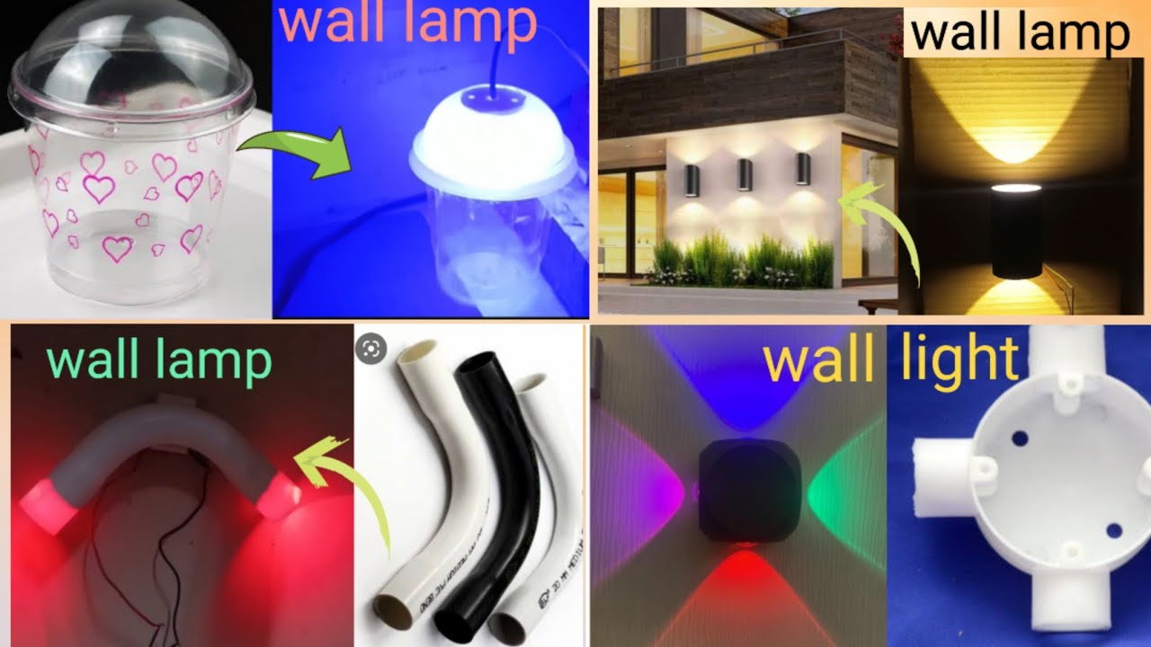 4 Amazing Wall Decoration Ideas |Antique Wall Lamp | Diy Wall Decor ...