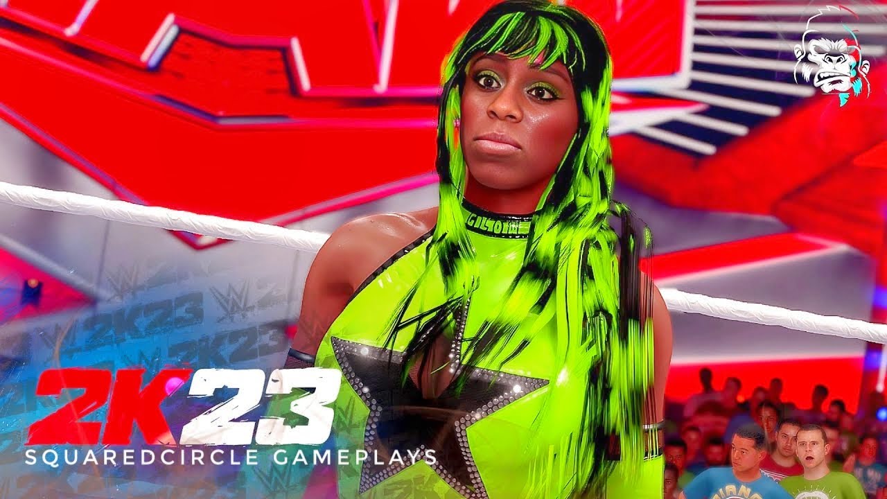 Naomi Updated Entrance 2024 w/ Glow Theme | New WWE 2K23 PC Mods - YouTube
