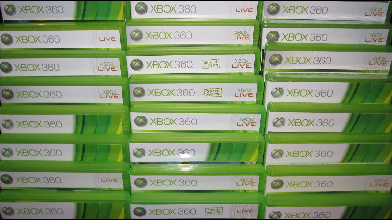 My Xbox 360 collection, revisited - YouTube