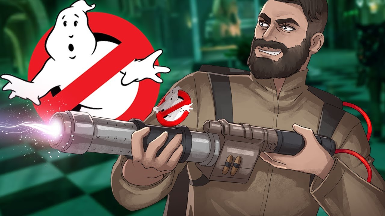 NEW 4v1 GhostBusters game is SCARY fun!!! - YouTube