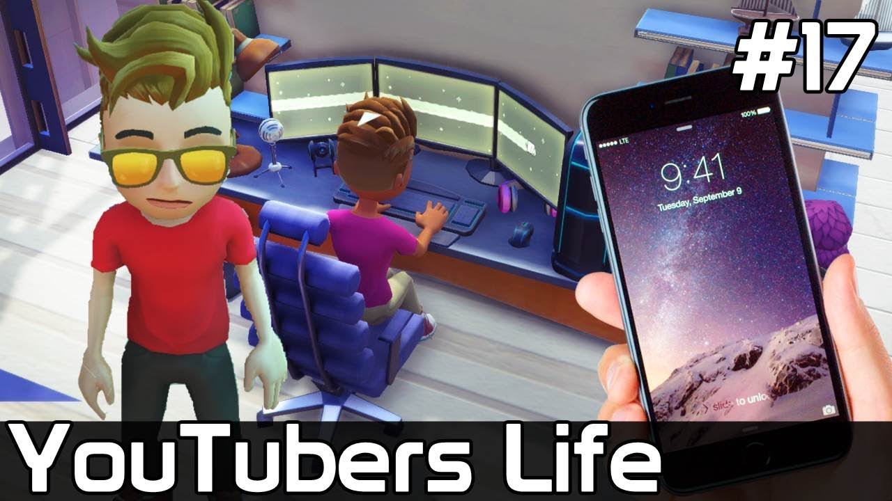 YouTubers Life PL [#17] Kupiłem iPHONE i nowy Komputer - YouTube