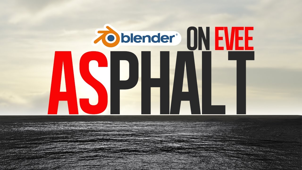 How to Make Realistic Asphalt in Blender 3.2 - YouTube