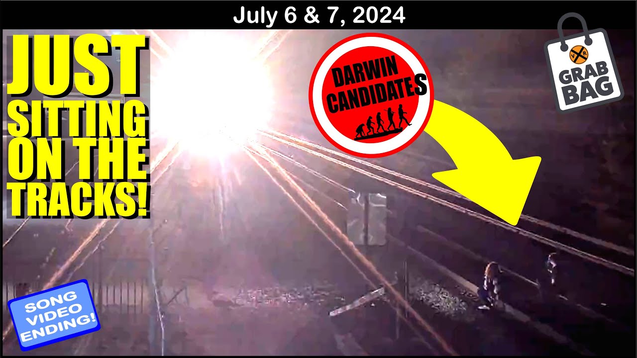 SITTING ON THE TRACKS AS THE TRAIN APPROACHES! NICKEL PLATE & PENNSYLVANIA ENGINES AT THE CURVE ...