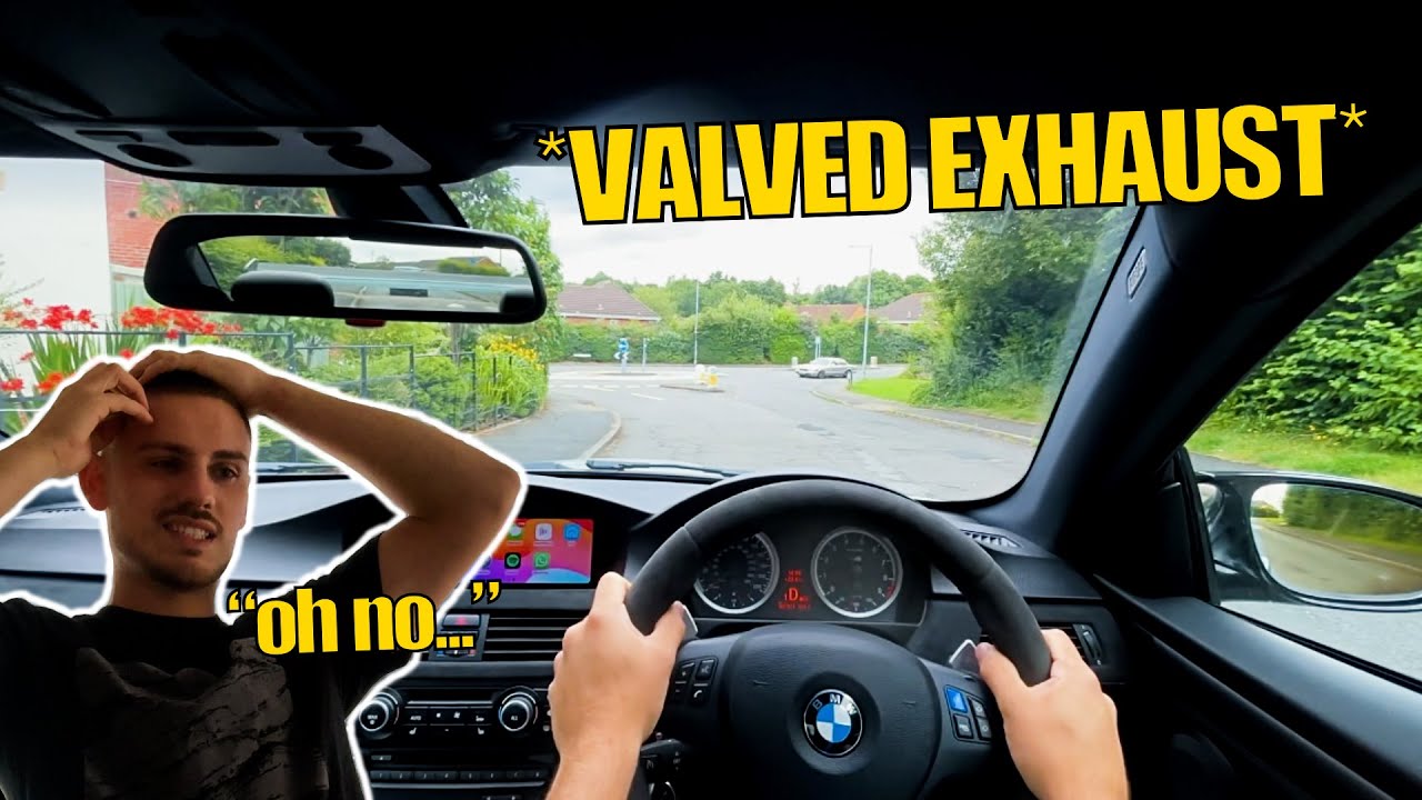 LOUD BMW E92 M3 - POV DRIVE (GONE WRONG). [4K] - YouTube