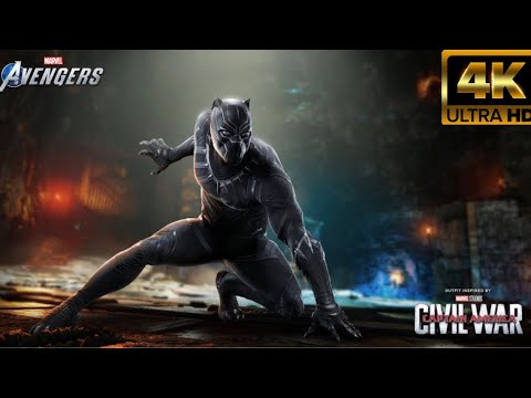 Black panther vs Taskmaster with the Civil War suit - YouTube