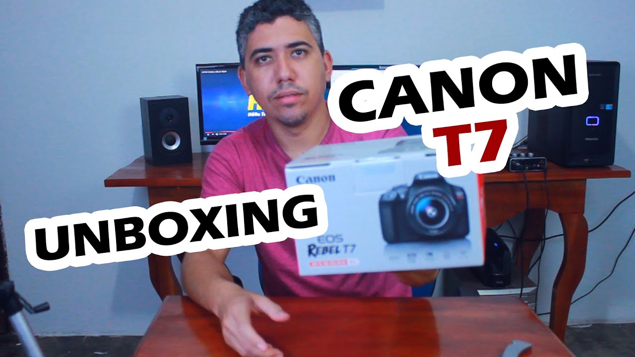 CANON T7 EOS REBEL UNBOXING - YouTube