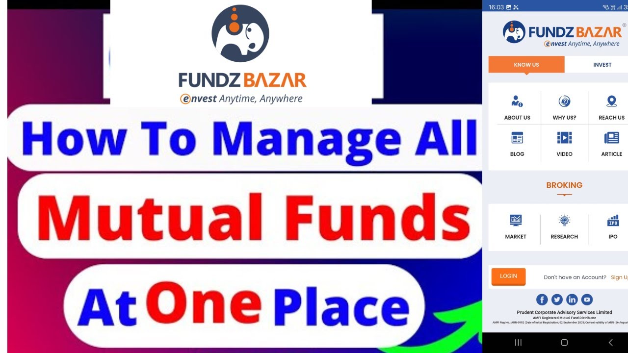 HOW TO FIND YOUR ALL MUTUAL FUND INVESTMENT BY FUNDZBAZAR? - YouTube