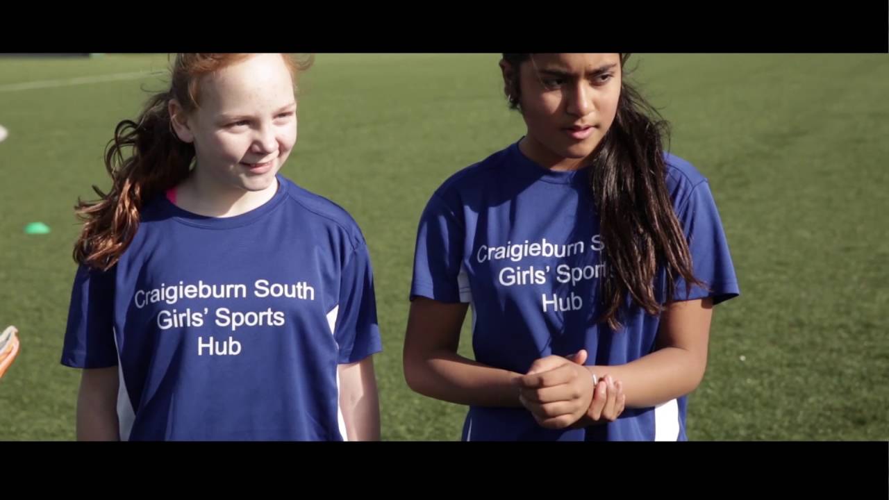 Craigieburn South PS Community Hub | Girls Soccer Program - YouTube