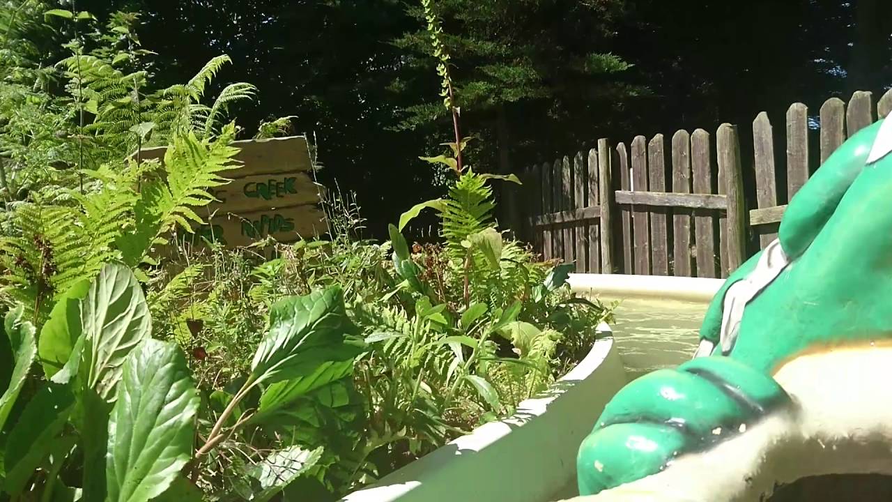 Crocodile Creek Log Flume Water Ride POV At Weymouth Sealife Adventure ...