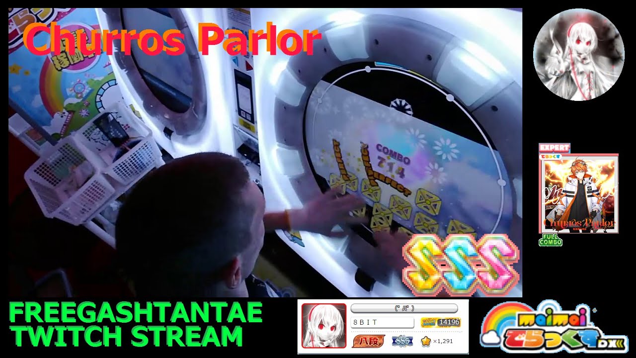 maimai でらっくす - Churros Parlor - Expert SSS Rank 100.4109% FC - YouTube