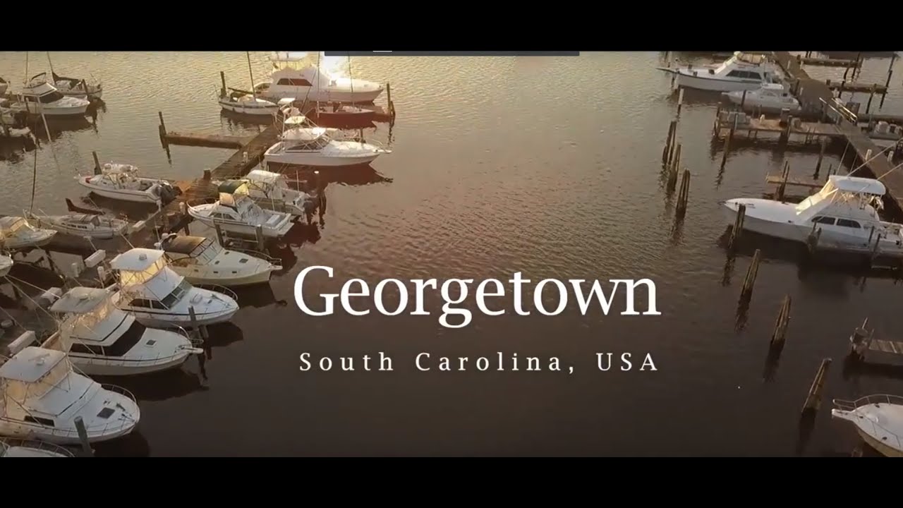 Georgetown SC - Sunrise to Sunset - Drone footage - YouTube
