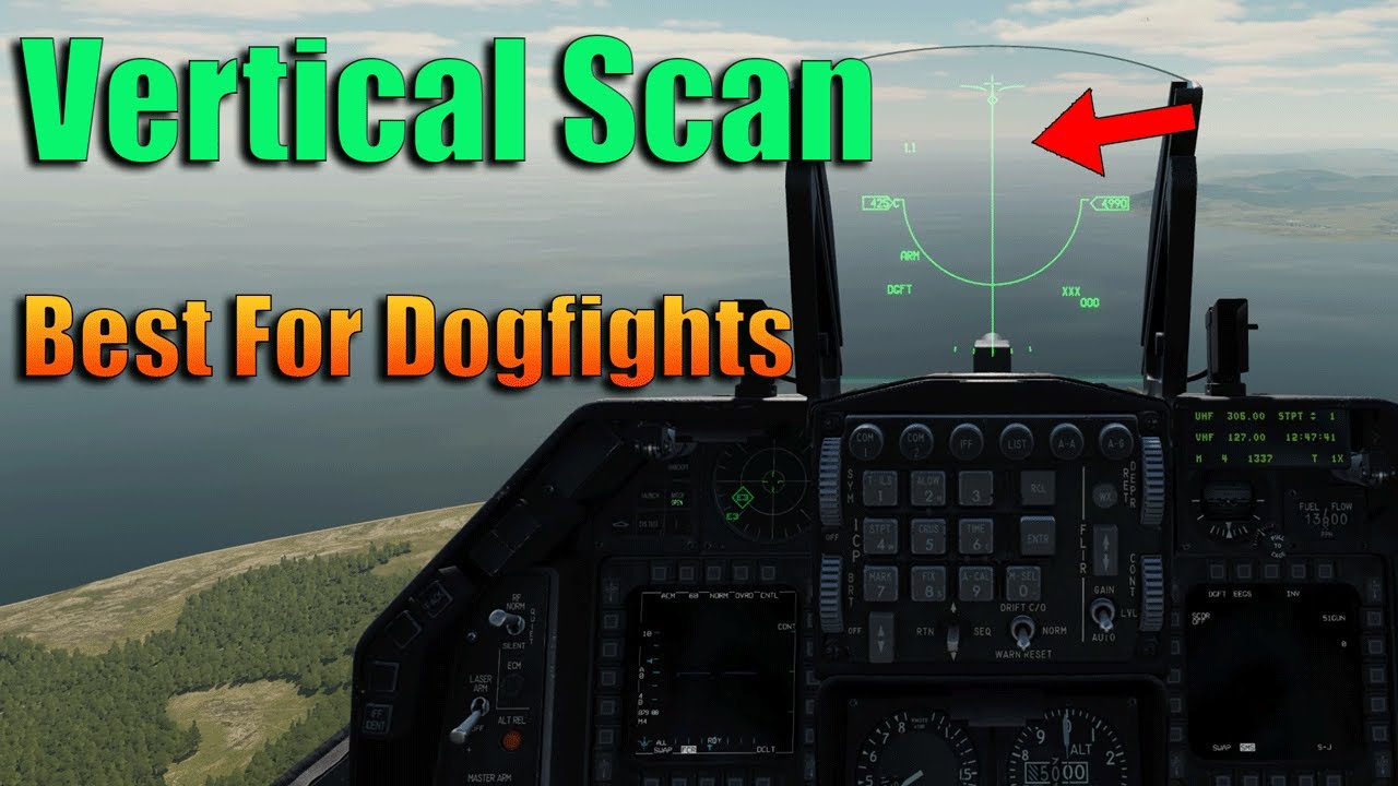 DCS F 16 Viper Vertical Scan Is the Best for Dogfights - YouTube