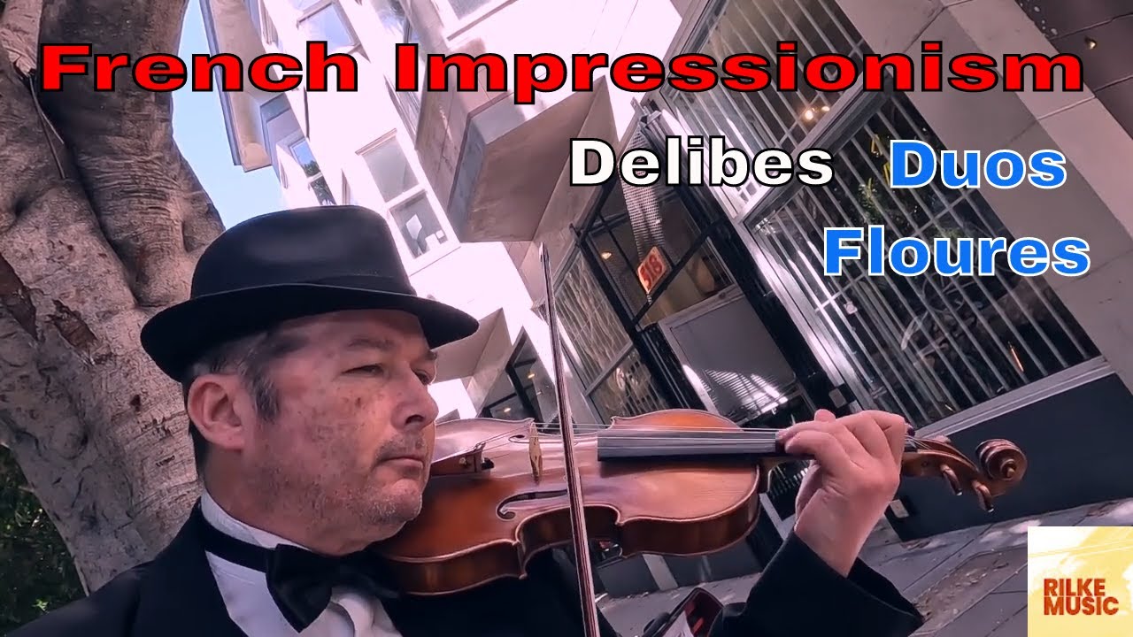 French Impressionist music: Duos Flueres by Delibes #bencassomedia ...