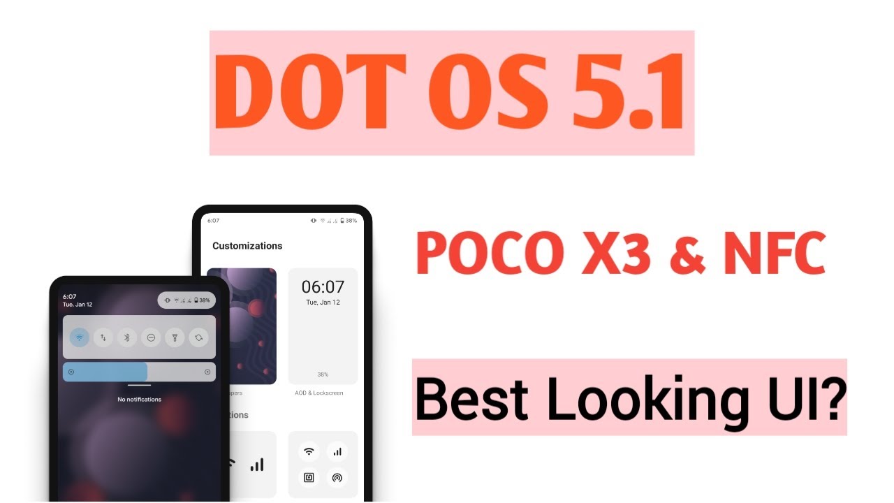 How to Install DOT OS 5.1 in POCO X3 and POCO X3 NFC || POCO X3 Custom ...