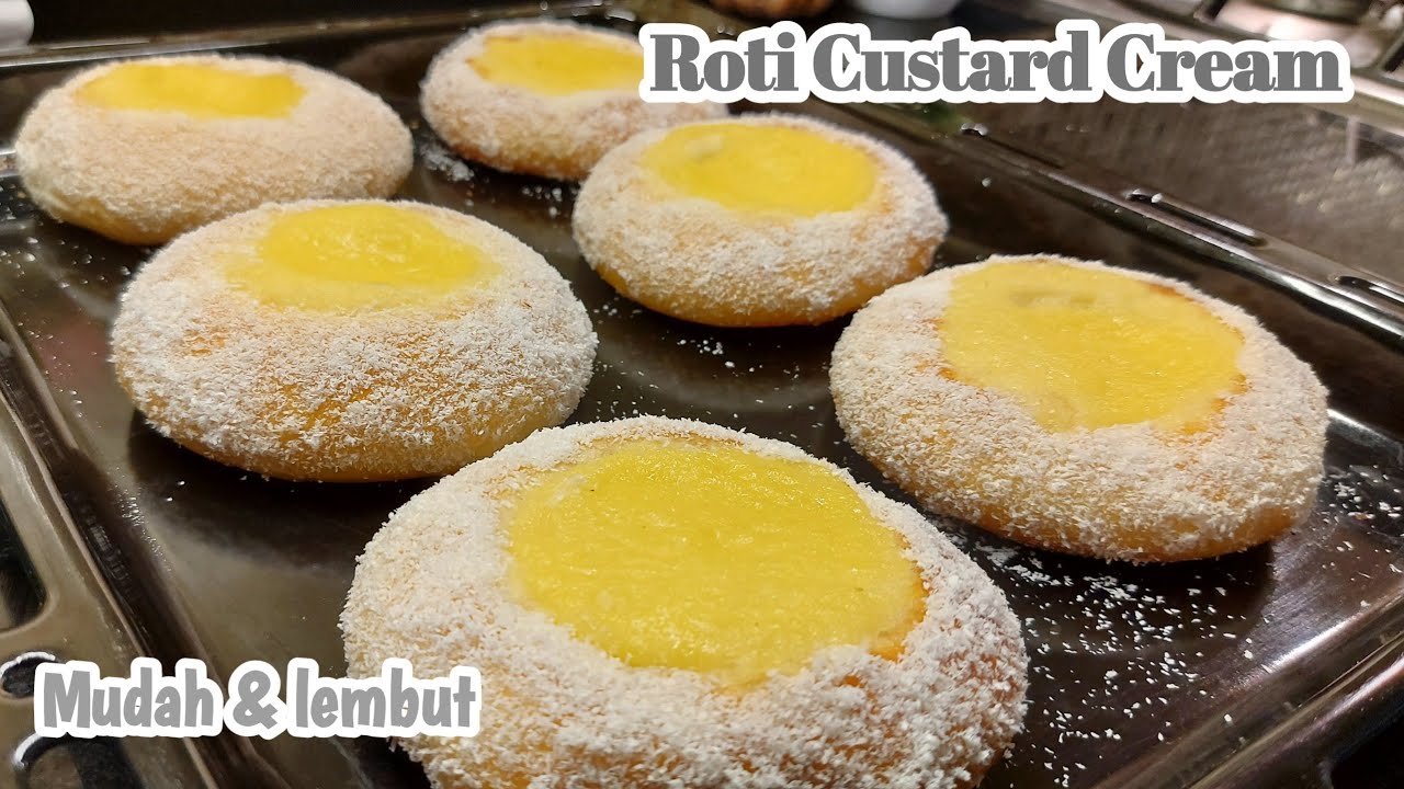 Resep Roti Custard cream termudah | Custard cream bread @UmiesFood ...