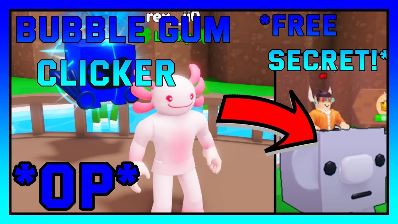 *FREE* SECRET PET *REDEEM NOW*| Bubble Gum Clicker - YouTube