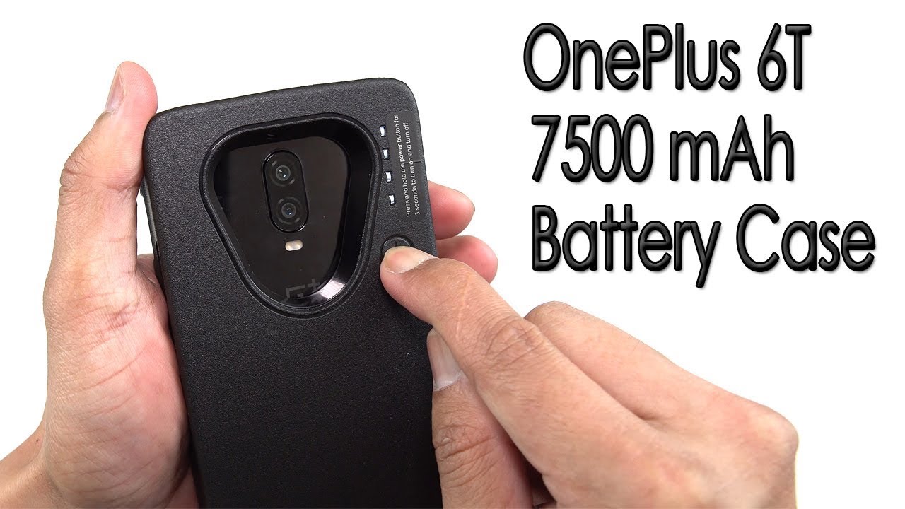 OnePlus 6T 7500mAh Battery Case from ZEROLEMON [4K] - YouTube