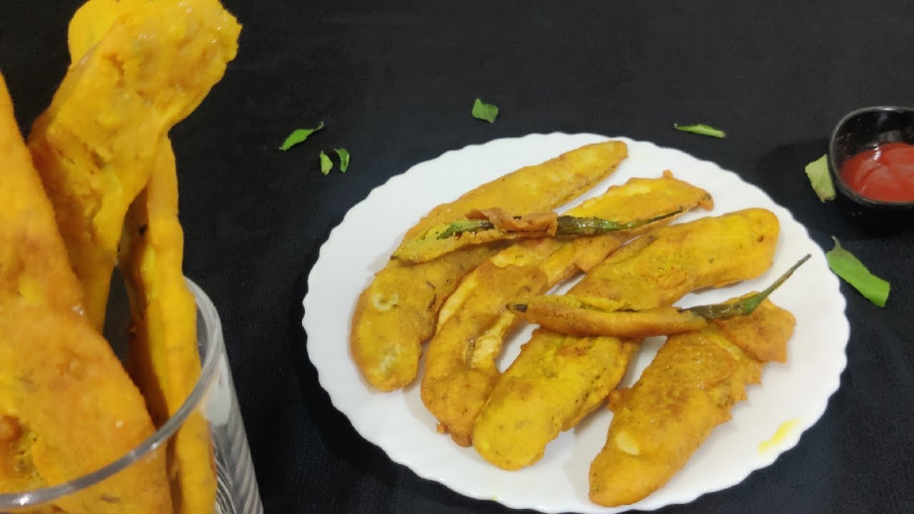 kele Ke Pakode Banane ki Recipe| Banana Pakode|Crispy and Easy Pakode ...
