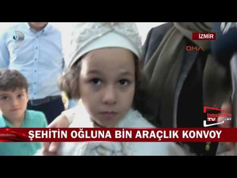 Şehit'in Oğluna Bin Araçlık Konvoy