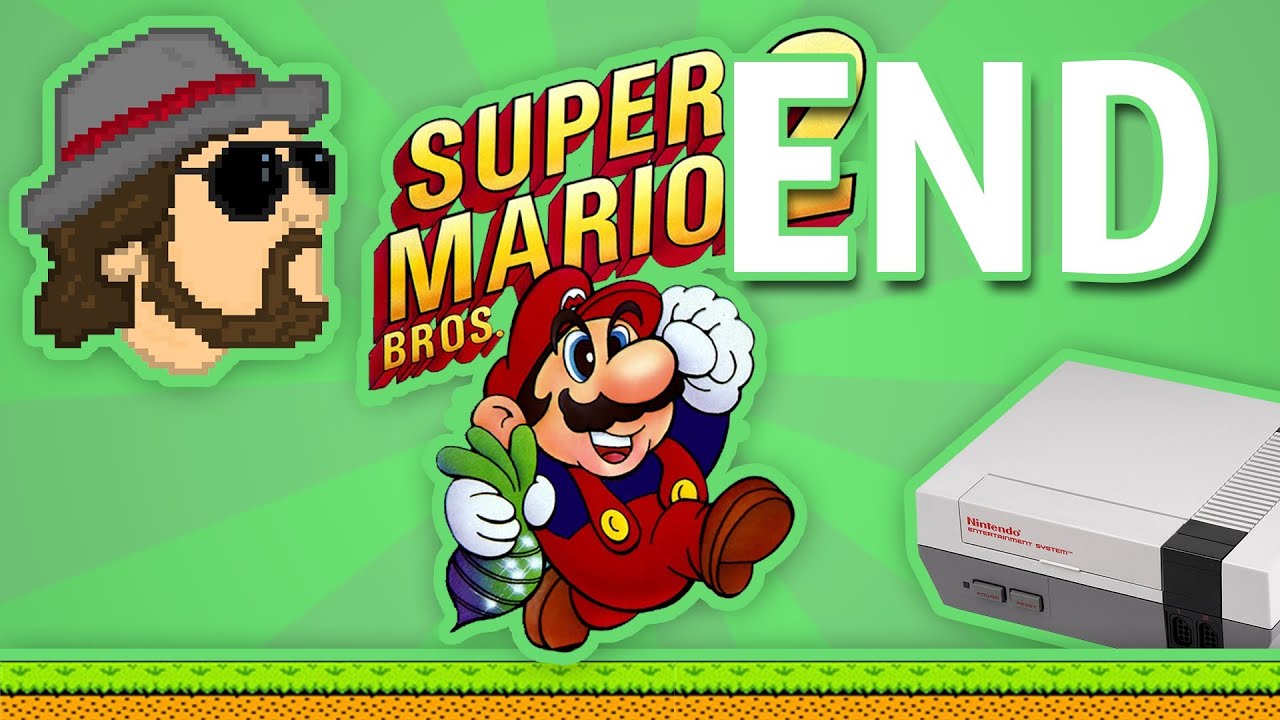 NES Super Mario Bros 2 - Good Night - END - Corrado Games - YouTube