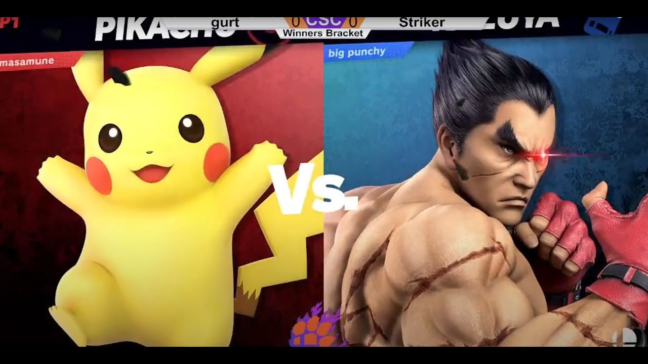 Clocktower Smash 112 - Winners - Striker (Pikachu) vs. Gurt (Kazuya ...
