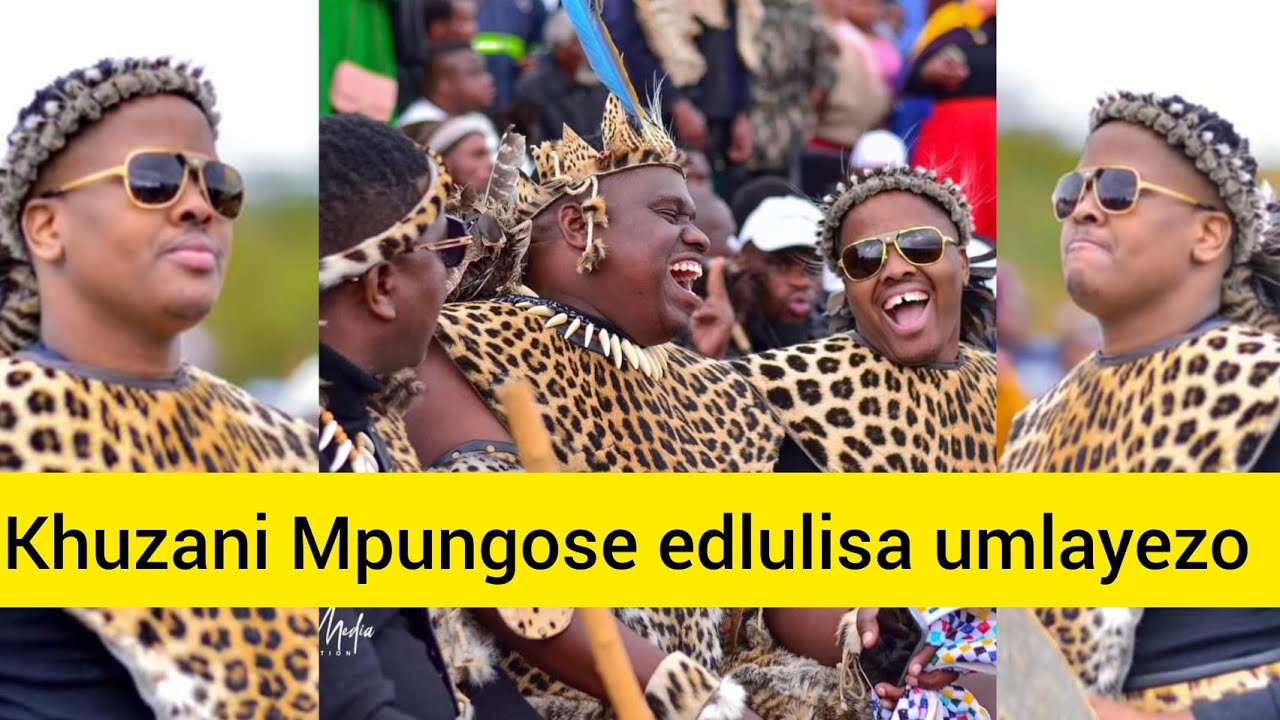 Khuzani Mpungose edlulisa umlayezo ophuthumayo namazwi okubonga ...