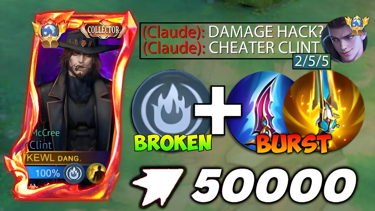 CLINT BEST HIGH DAMAGE HACK BUILD 2025!😱 THIS BUILD IS LITERALLY BROKEN ...