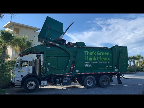 Tough Trash Truck Tackling Two Terrifically Trashy Tubs