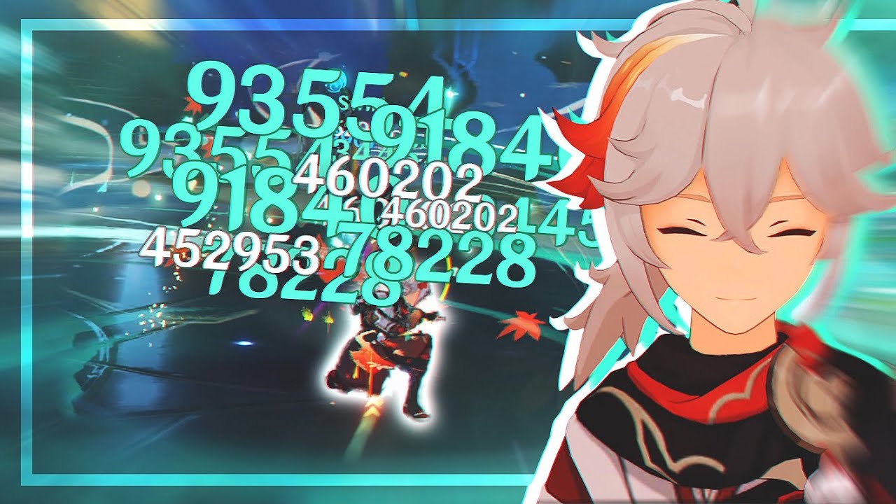 KAZUHA = FALL DAMAGE META!! | Kazuha Jean Hypercarry Team - YouTube
