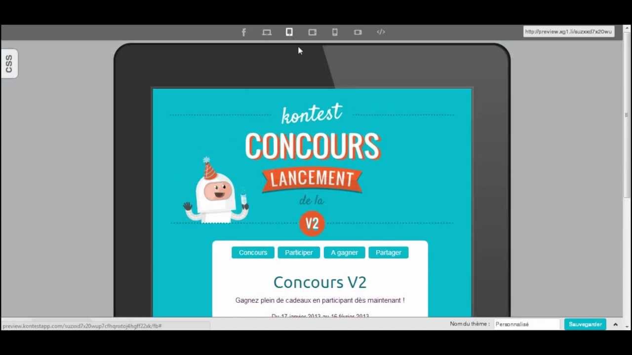 Kontest V2 : Live Preview - YouTube