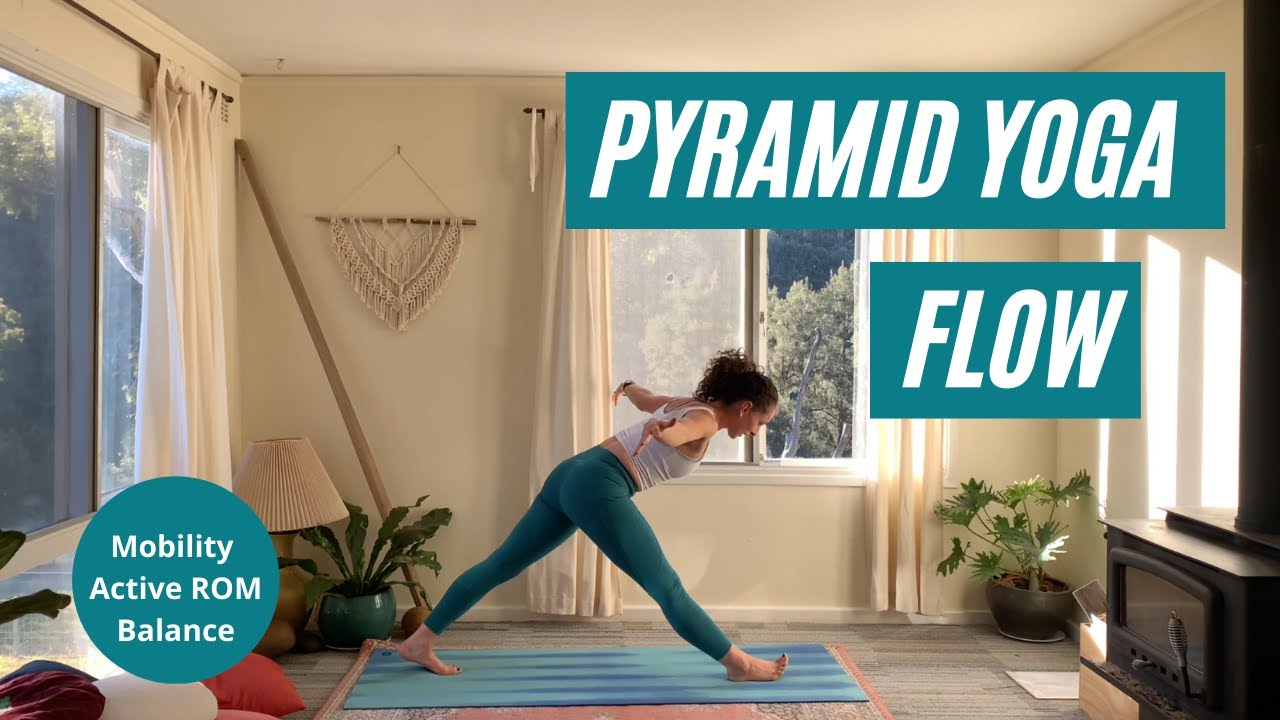 20 MINUTE FLOW - Pyramid Yoga Flow - ALL LEVELS - YouTube